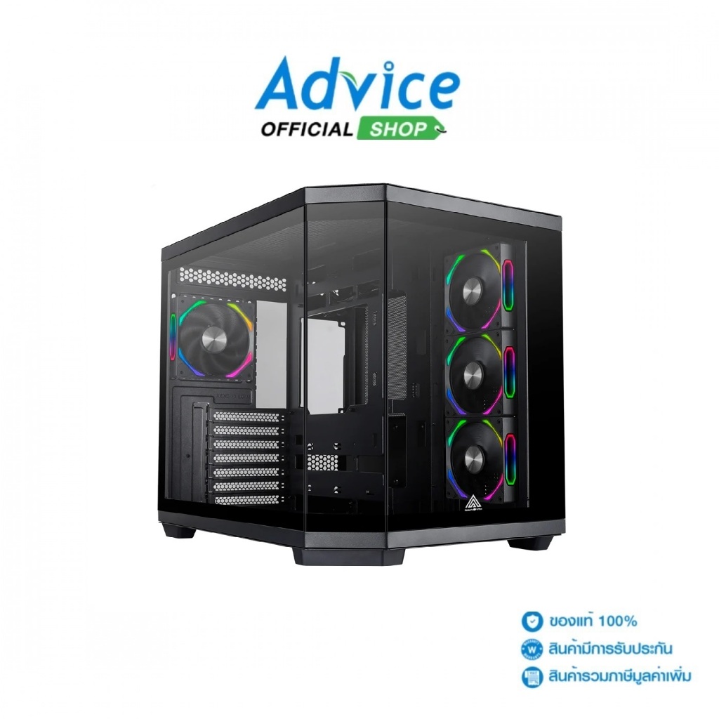 TSUNAMI ATX CASE (NP) CODE 9 K GAMING 1266K*4 BLACK - A0163307 | Shopee ...