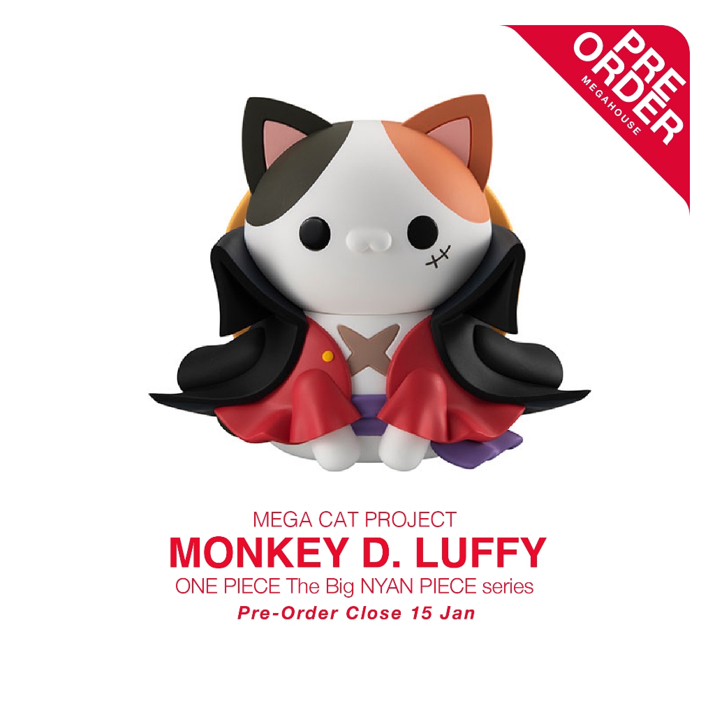 [PreOrder] MEGA CAT PROJECT - ONE PIECE: The Big NYAN PIECE series ...