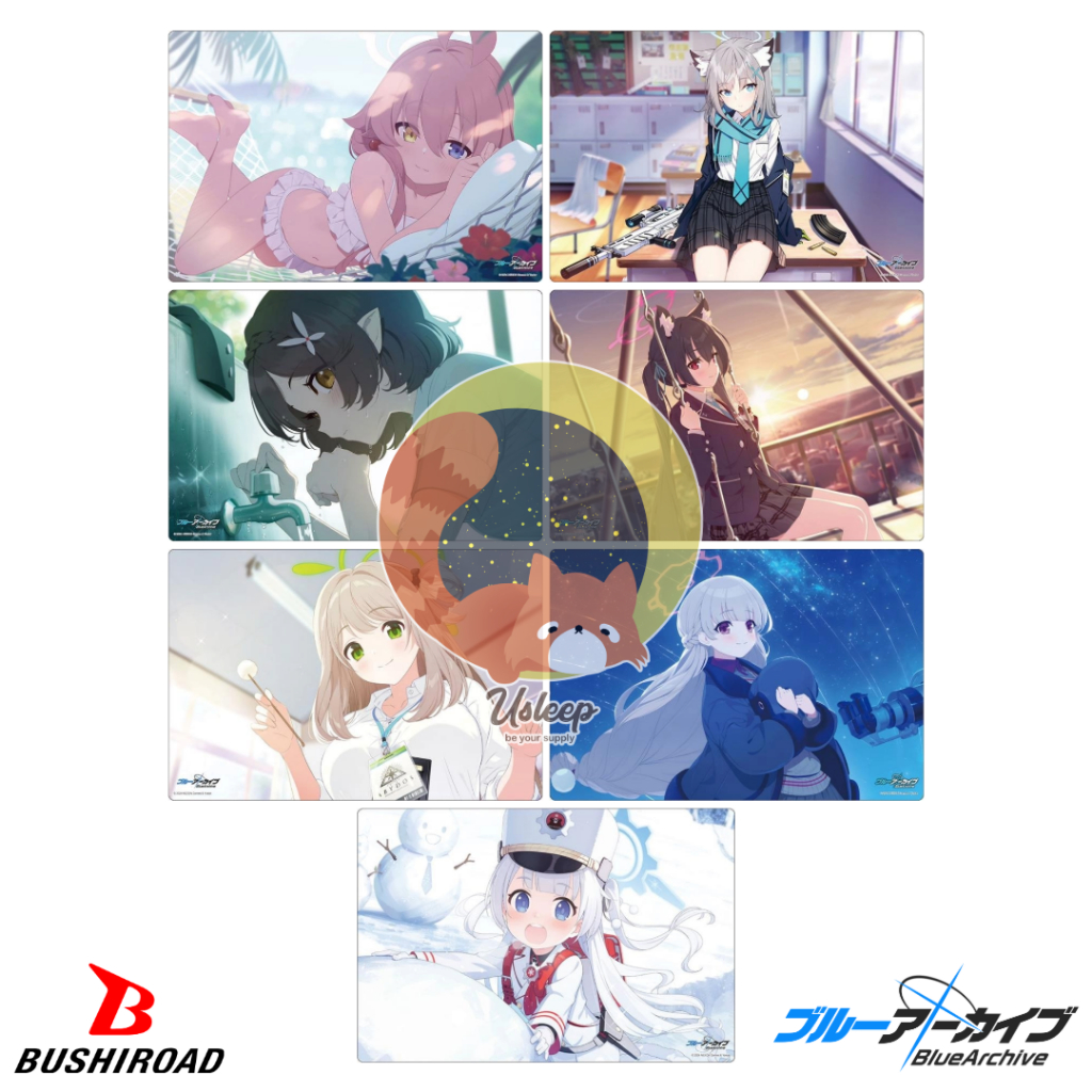 Bushiroad Sleeve & Deck Holder V3 & Storage Box V2 & Rubber Mat V2 Blue ...