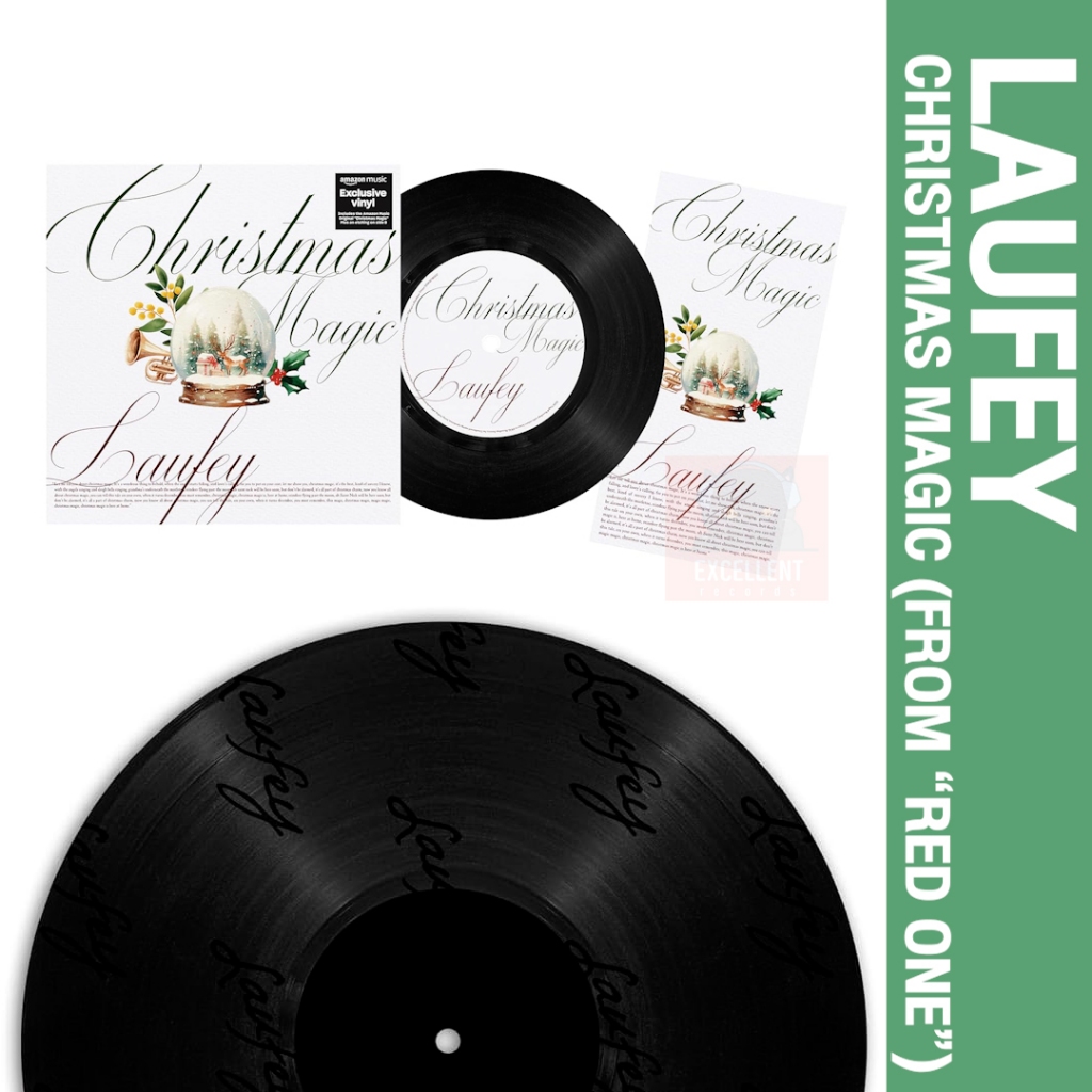 ️พร้อมส่งแผ่นเสียง : LAUFEY - CHRISTMAS MAGIC (FROM “RED ONE”/AMAZON ...