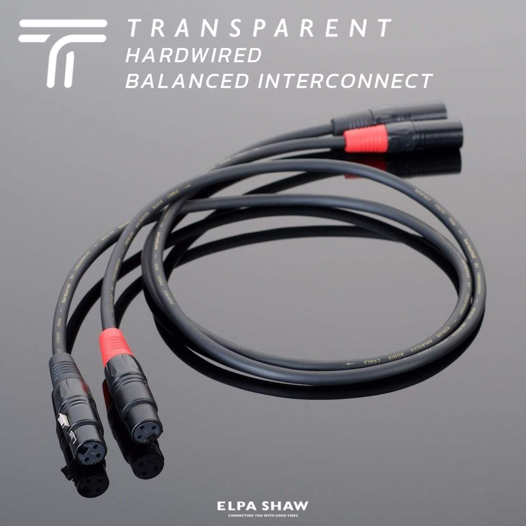 Transparent Hardwired Balanced Interconnect สายสัญญาณ Balanced (XLR) | Shopee Thailand