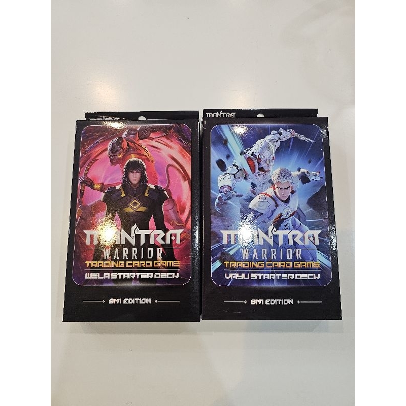 Mantra Warrior Trading Card Game starter deck BM1 set of 2 | Shopee ...