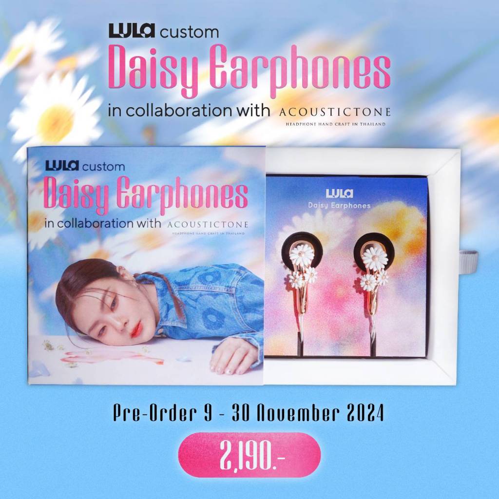 GMM MUSIC : Ear buds Lula X AcousticTone (PRE - ORDER) | Shopee Thailand