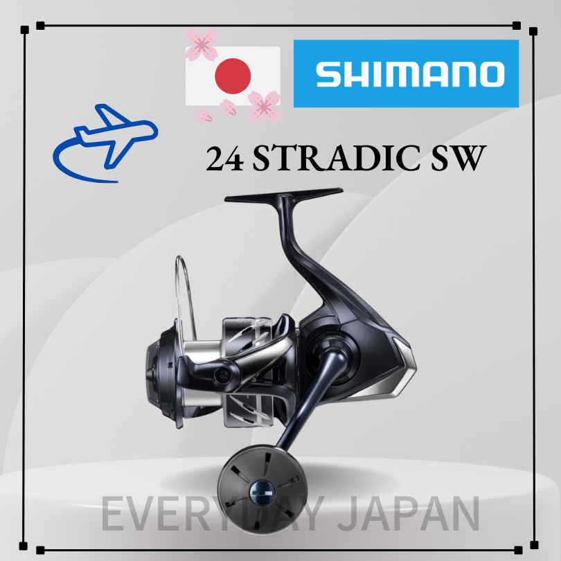 SHIMANO 24 STRADIC SW รอกสปินนิ่ง 4000HG/5000XG/6000PG/6000XG/8000HG/10000HG[DIRECT FROM JAPAN ...