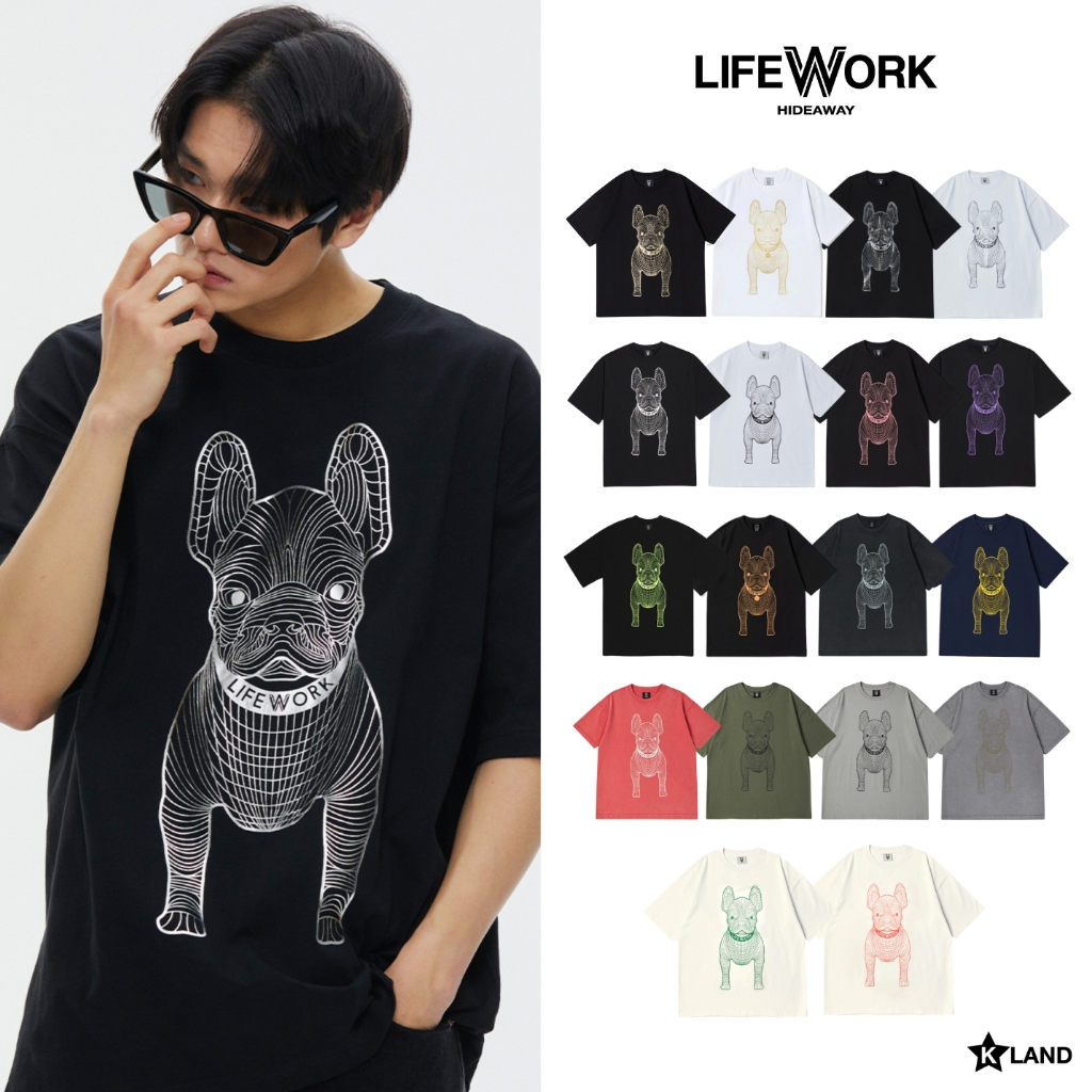 LIFEWORK RADOG BIG LOGO SERIES TEE SHORT SLEEVE T-SHIRT เสื้อไลฟ์เวิร์ค ...