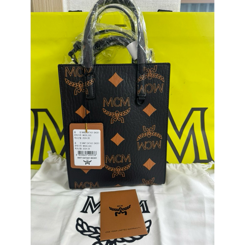 New mcm แท้100% mini tote maxi | Shopee Thailand
