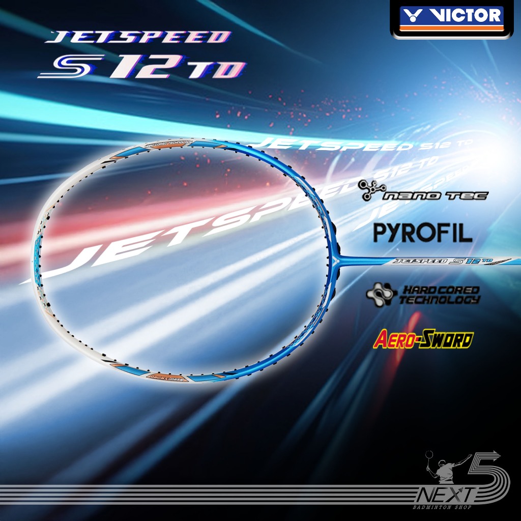 Victor ไม้แบดมินตัน รุ่น Jetspeed S 12 TD ( JS-12TD) (4U/G6) | Shopee ...