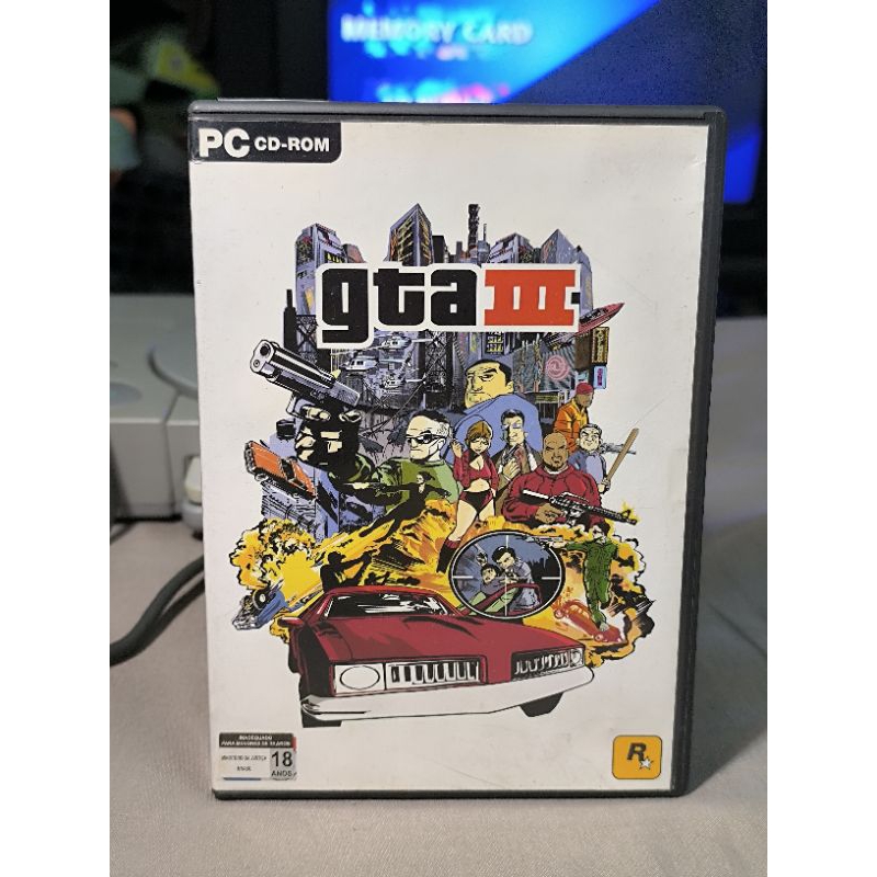GTA 3 pc แผ่นเกมส์แท้ โซน pal | Shopee Thailand