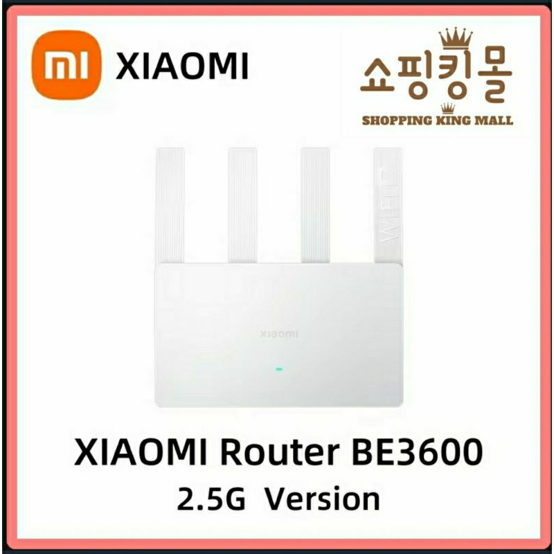 [NEW] XIAOMI BE3600 WIFI 7 Router 2.4/5GHz Dual Frequency 160MHz ...
