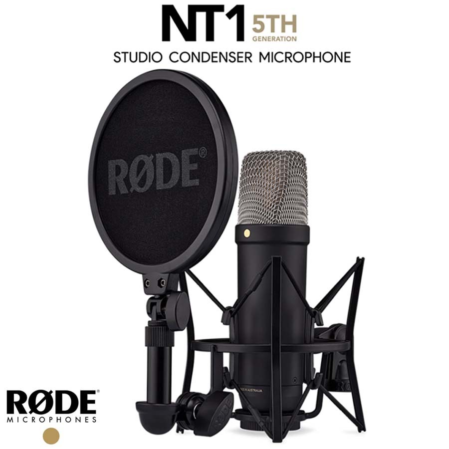 Rode NT1 5th Generation Studio Condenser Microphone (ประกันศูนย์ 2ปี ...