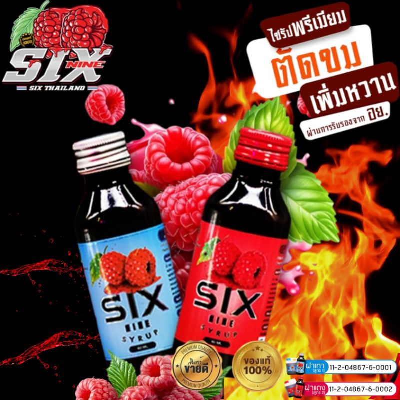 sixnine syrup น้ำเชื่อมเข้มข้น 💯% | Shopee Thailand