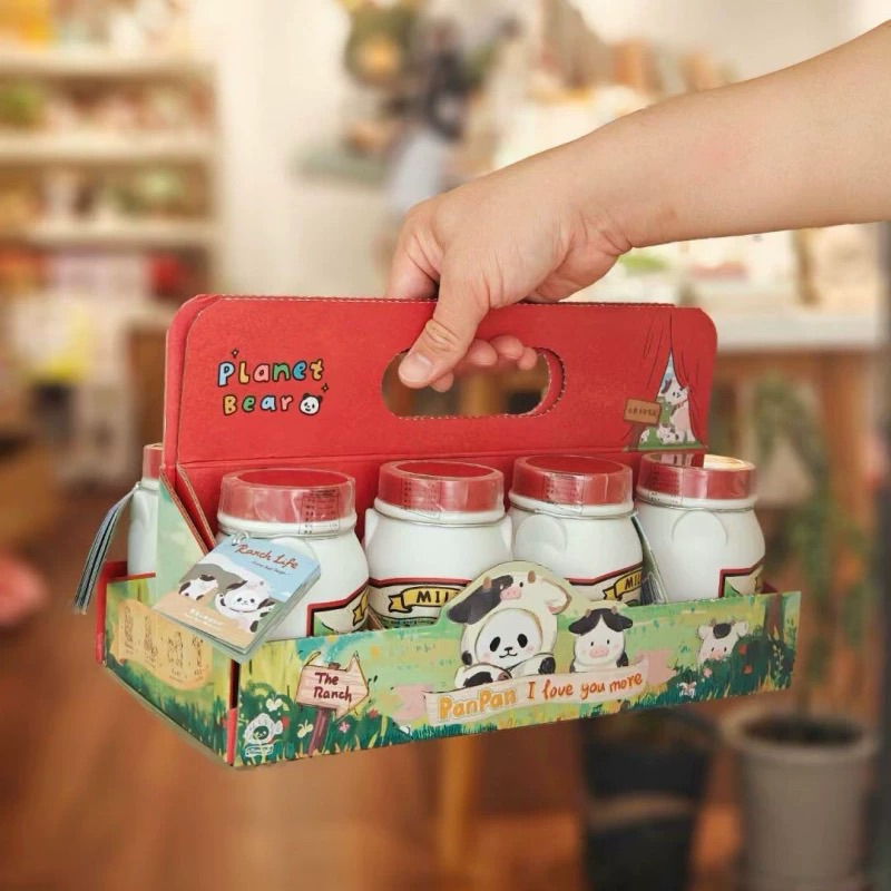 (Live/วีดิโอลด100฿) กล่องสุ่ม Panpan V3 🐄 Panpan I Love You More Planet Bear แพนแพน Pan | Shopee ...