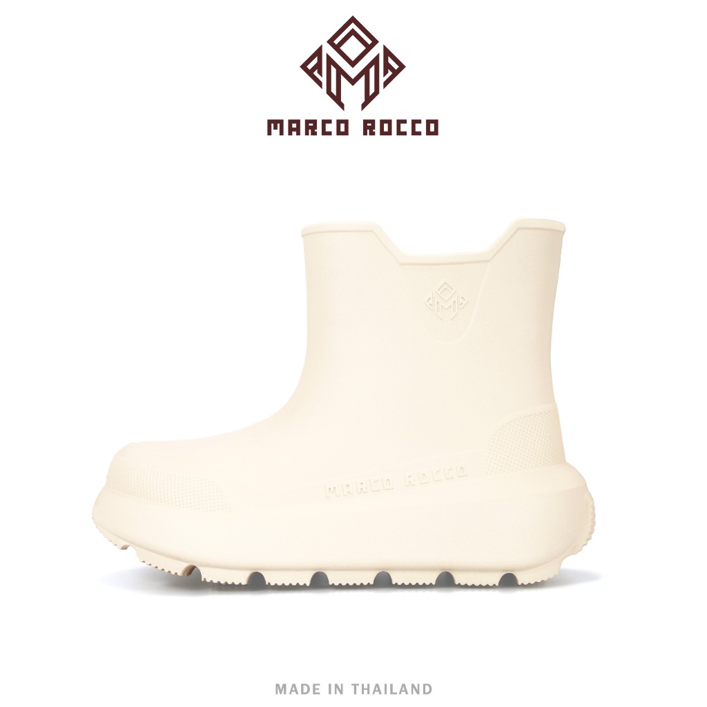 Marco Rocco รองเท้าแฟชั่น รองเท้าบูทบูทกันน้ำผู้หญิง เบาสบาย ส้นหนา 4 ...