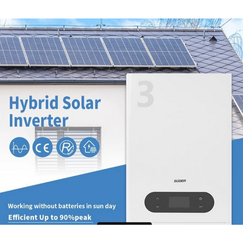 Hybrid Solar Inverter MPPT Suoer 24V 230V 3KVA 3200 W | Shopee Thailand