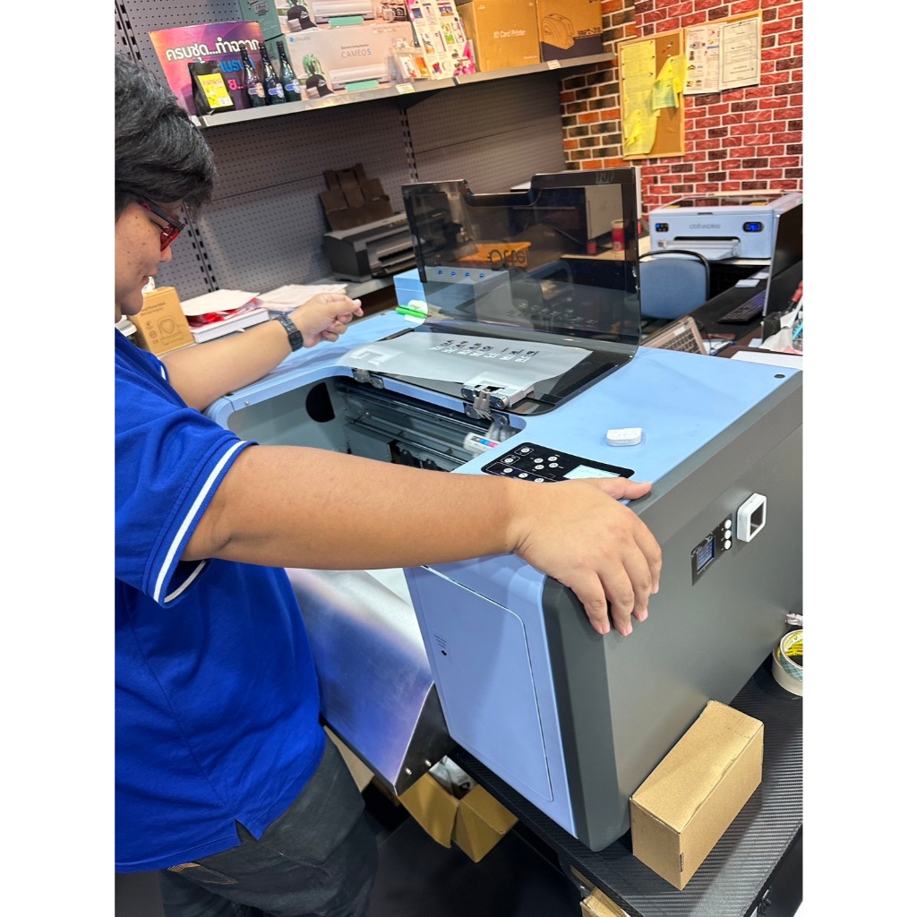 เครื่องพิมพ์ DFT OTTER DTF Printer หัวพิมพ์ i1600x2 หน้ากว้าง 40 cm (เครื่องพิมพ์อย่างเดียว ...
