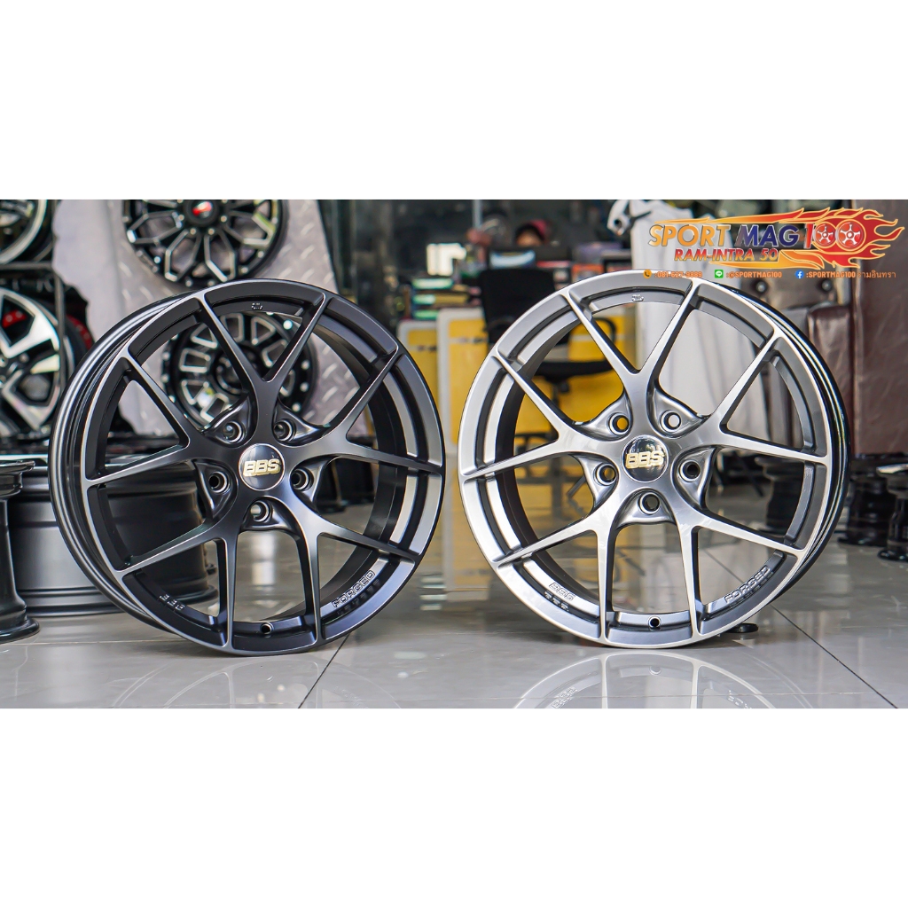 ล้อแม็กใหม่ FIR 5รู114/112 ET35 ดำด้าน,ไฮเปอร์แบล็ค 7.5-17นิ้ว (ราคา4วง ...