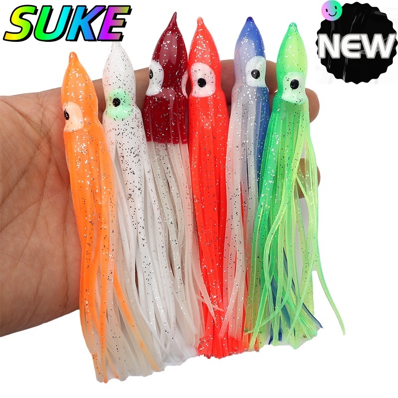 【COD】20 สี Mini Bionic Octopus Bait, ตกปลาน้ำเค็ม, เหยื่อตกปลาน้ำจืด ...