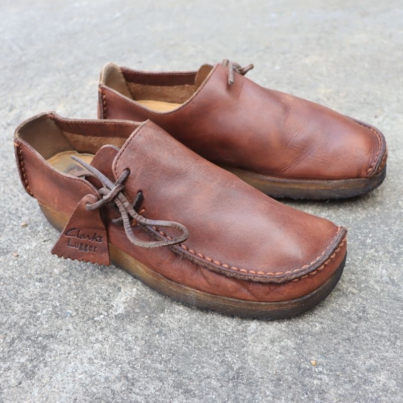 ส่งฟรี 8US 41Eu 26cm รองเท้า Clarks Originals รุ่น Lugger Slip-on ...
