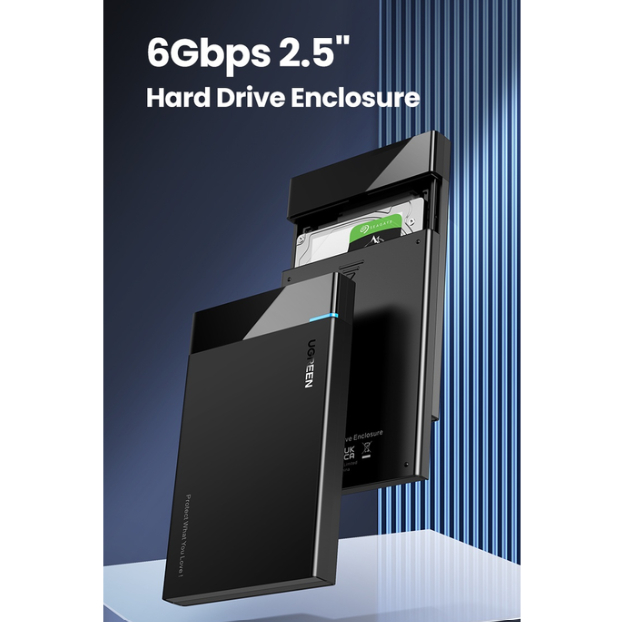 UGREEN 30848 (US221) USB 3.0 to 2.5-inch SATA 3.0 External Hard Drive ...