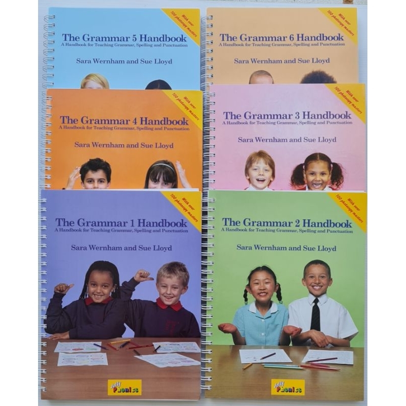 ล The Grammar 1-6 Handbook (Jolly phonics) A Handbook for Teaching ...