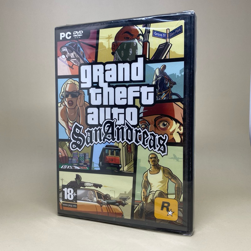 [Rare](New)(มือ1) GTA Grand Theft Auto San Andreas (PC) | PC Games for ...