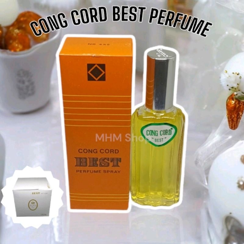 น้ำหอมเบส CONGCORD BEST perfume spray 24 ml. ขวดเล็ก ရေမွှေး | Shopee ...