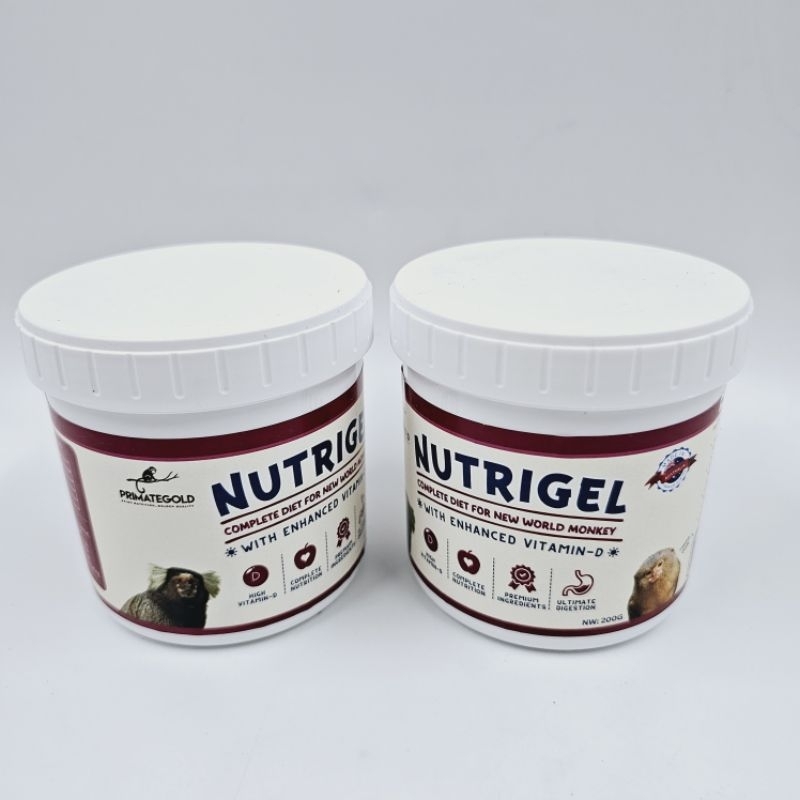 NutriGel เจลสำเร็จรูปสำหรับลิงโลกใหม่ 200 กรัม อาหารลิง | Shopee Thailand
