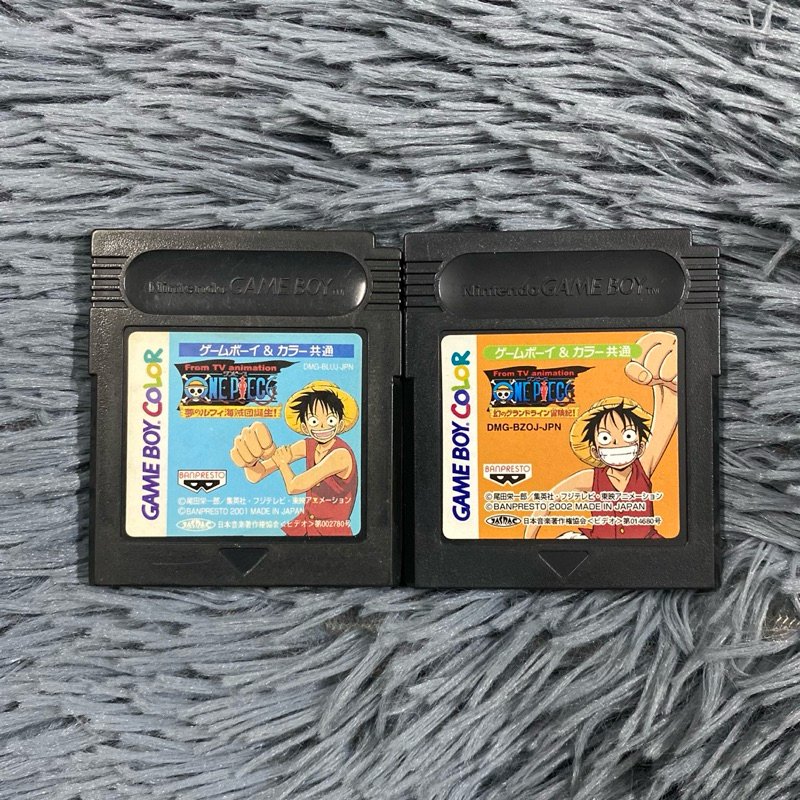 (แถมกล่องใส่ตลับ) ตลับแท้เครื่อง GameBoy Color เกมส์ One Piece โซน ...