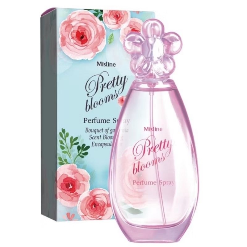 Mistine Angelica Perfume Spray 60ml. มิสทิน แองเจลิก้า ,พริตตี้ บลูมเพ ...