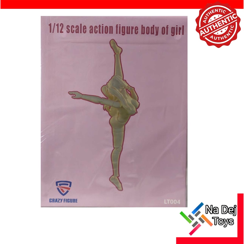 Crazy Figure Body of Girl 1/12 Figure เครซี่ ฟิกเกอร์ บอดี้ผู้หญิง ขนาด ...