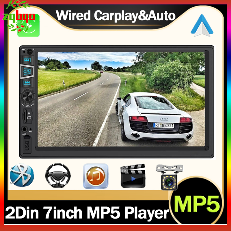 CarPlay Android Auto 7 "HD Touch Screen Autoradio Multimedia Player ...