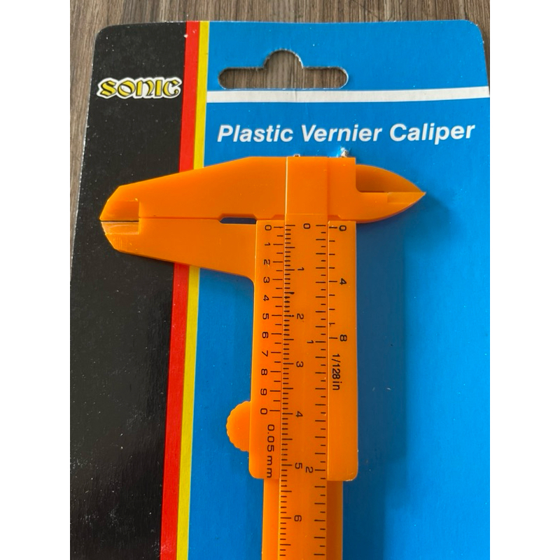 SONIC เวอร์เนียพลาสติก (เครื่องมือวัดขนาด) SONIC Plastic Vernier ...