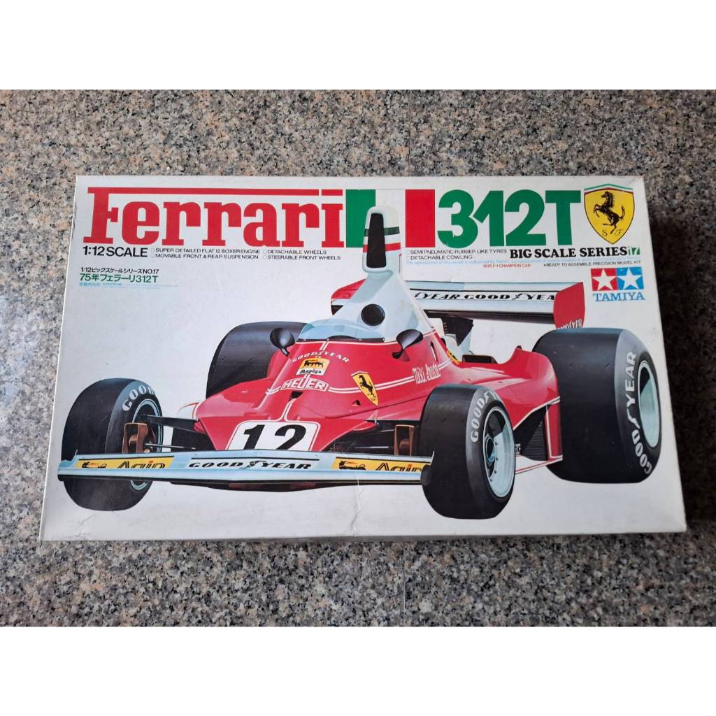 Tamiya 1/12 Ferrari 312T Big Scale Series F1 Model Kit | Shopee Thailand
