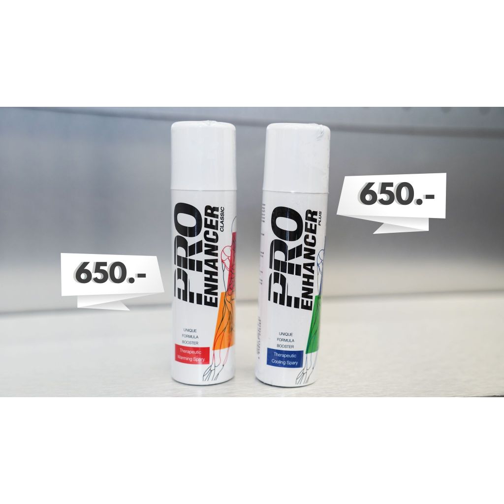 PRO ENHANCER สเปรย์บรรเทาอาการปวด อาการบาดเจ็บของกล้ามเนื้อและข้อต่อ ...