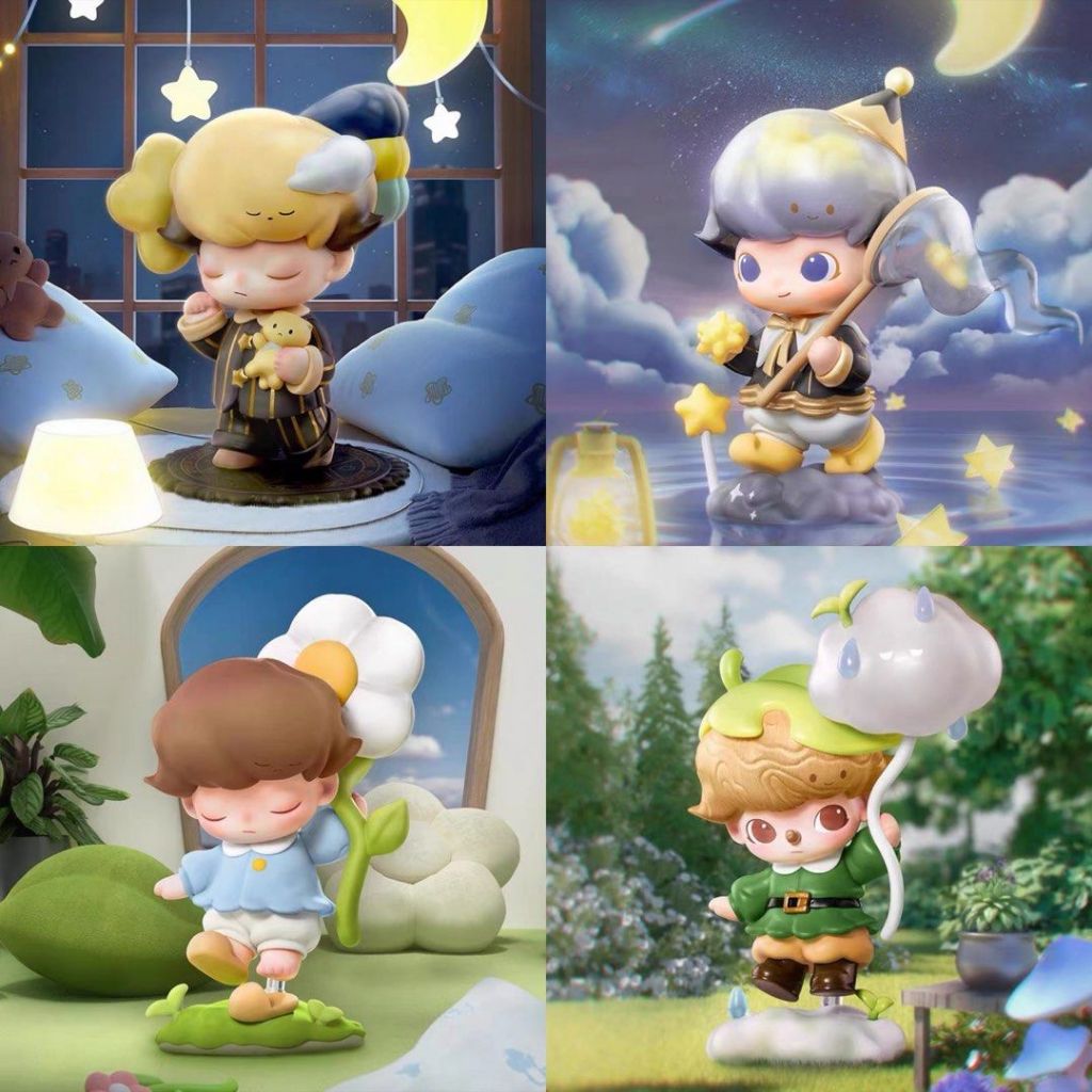 POP MART DIMOO Weaving Wonders Series กล่องสุ่มดีมู่ของแท้แกะเช็คการ์ด ...