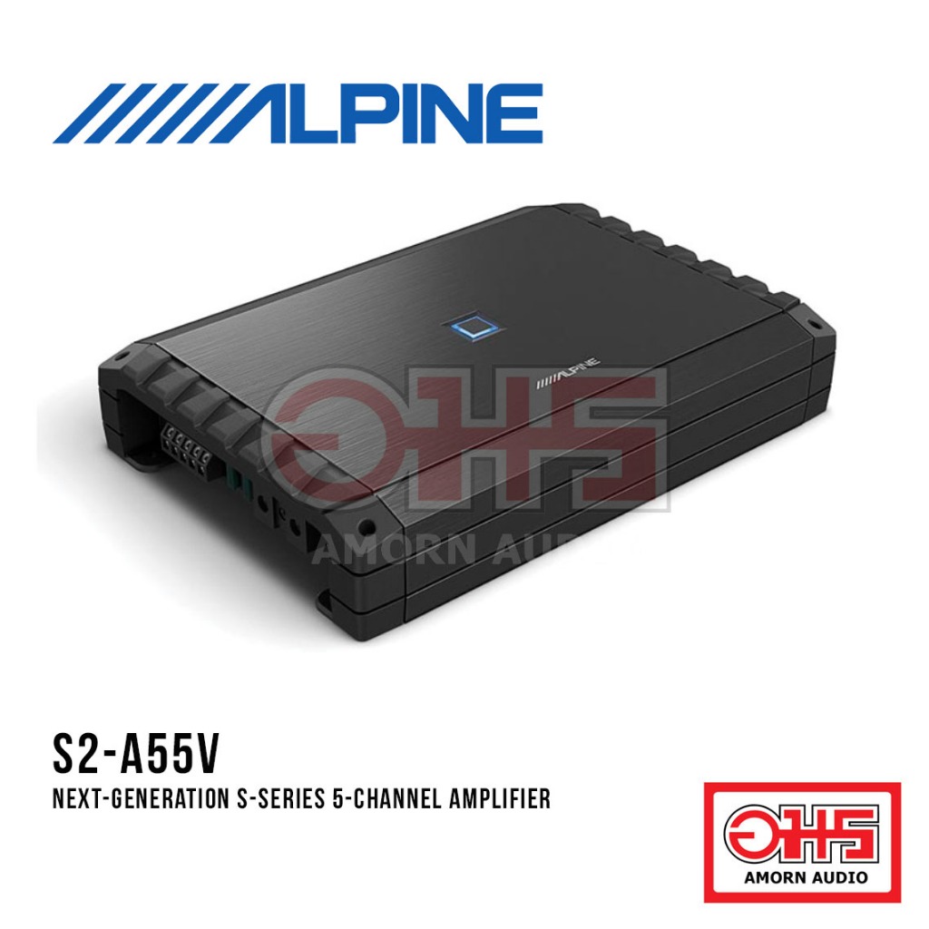 ALPINE S2-A55V Next-Generation S-Series 5-Channel Amplifier / AMORN ...