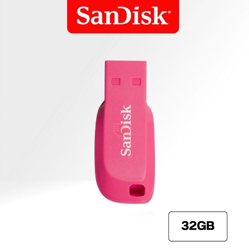 SanDisk Flash Drive CRUZER BLADE 32GB USB2.0 (SDCZ50C_032G_B35PE) Pink ...