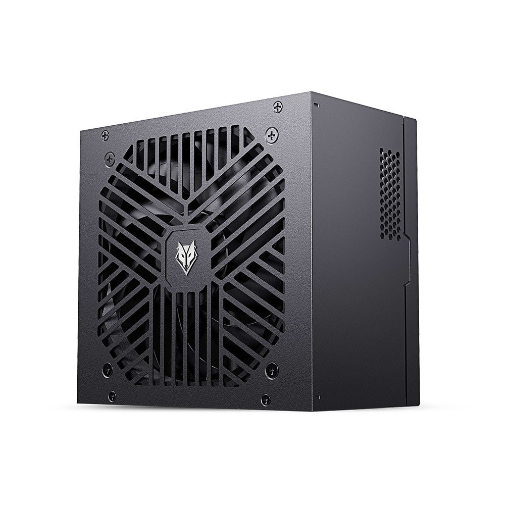 Power 650w nubwo NPS650- Black / white (24pin) X1)(4+4 pin) x2) (P6+2 ...