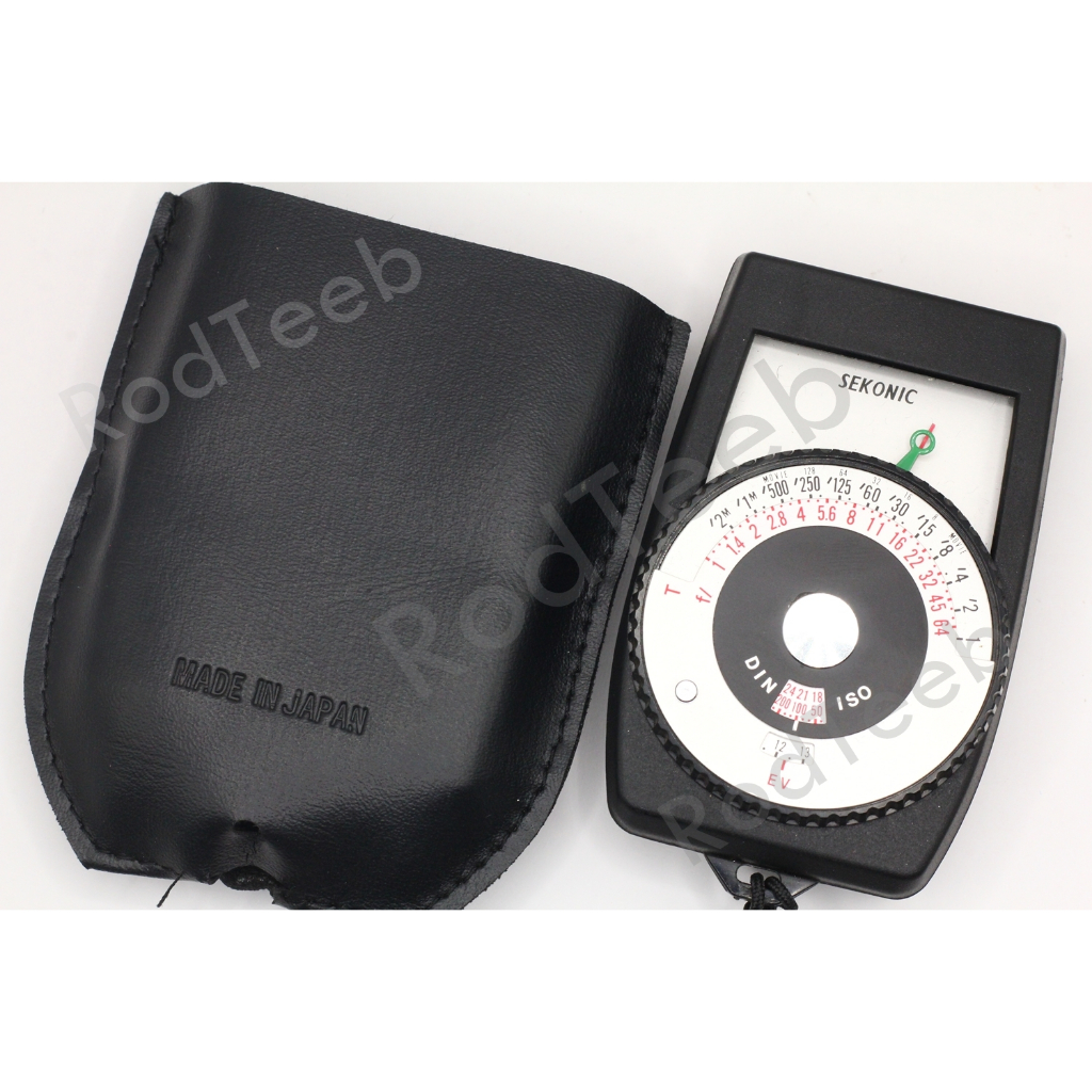 เครื่องวัดแสง SEKONIC L-158 made in JAPAN พร้อมซองหนังเดิมแท้ (มือ 2 ...