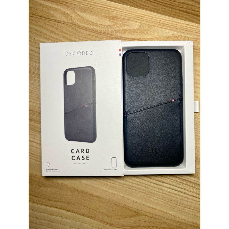 Clearance Sale Decoded Leather Back Cover Card Case for iPhone 11Pro ...