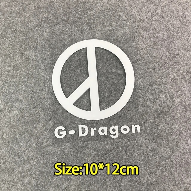 G-Dragon World Peace LOGO G-Dragon GD Daisies BIGBANG | สติ๊กเกอร์ logo ...