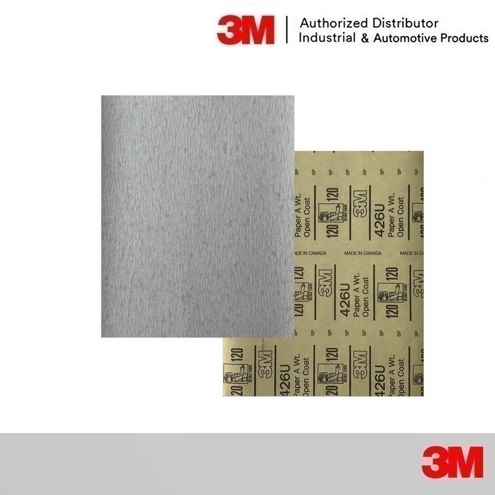 3M กระดาษทราย 426U ขนาด 9 นิ้ว x ยาว 11 นิ้ว (1แผ่น) ขัดแห้ง Fre-Cut Sheet | Shopee Thailand