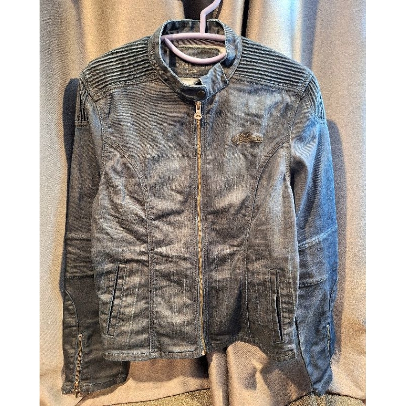 Jacket Mc BIKER DENIM ((มือสอง)) | Shopee Thailand