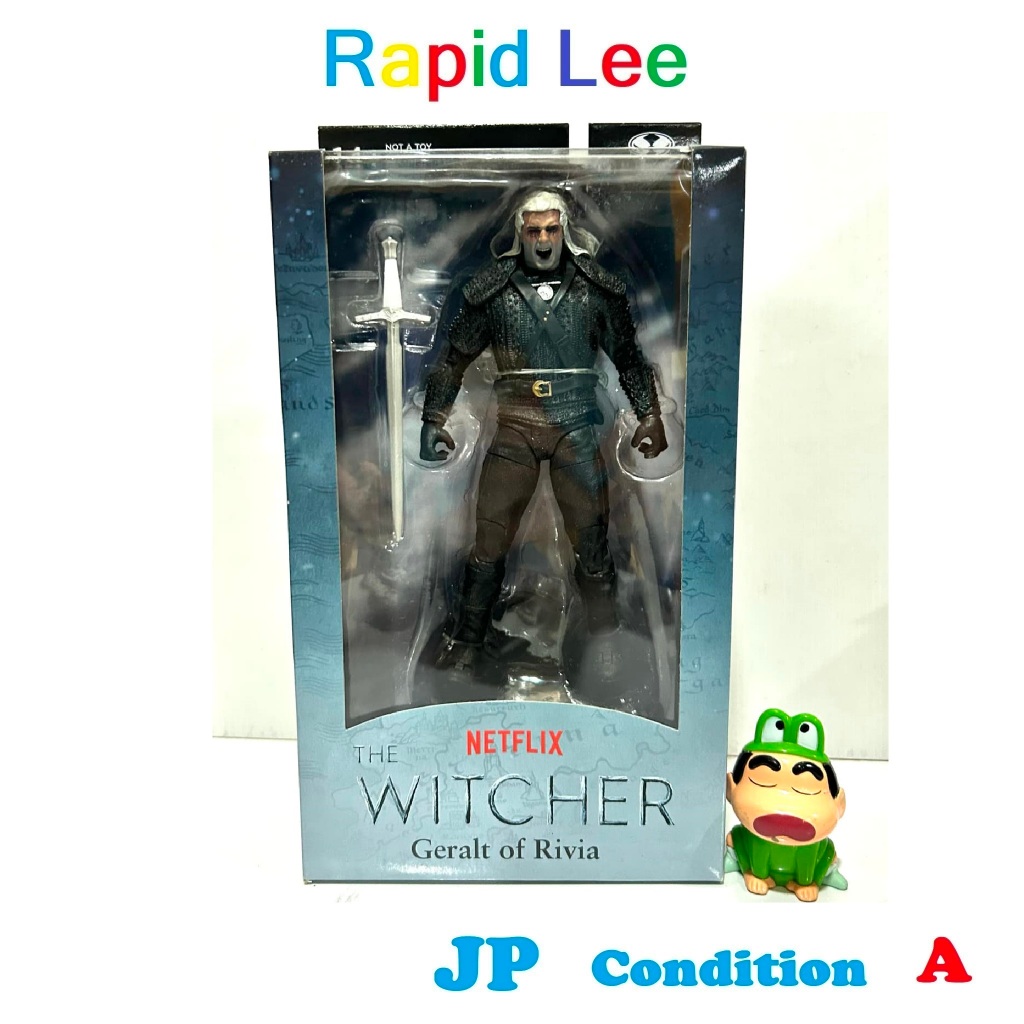 "The Witcher Action Figure 7 Inch Geralt of Rivia (Kikimora Battle ...