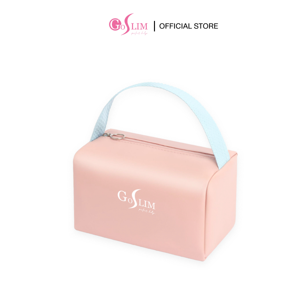 GOSLIM กระเป๋าเครื่องสำอางค์ COSMETIC BAG หนัง PU กันน้ำ จุของได้เยอะ [ของขวัญ GIFT] | Shopee ...