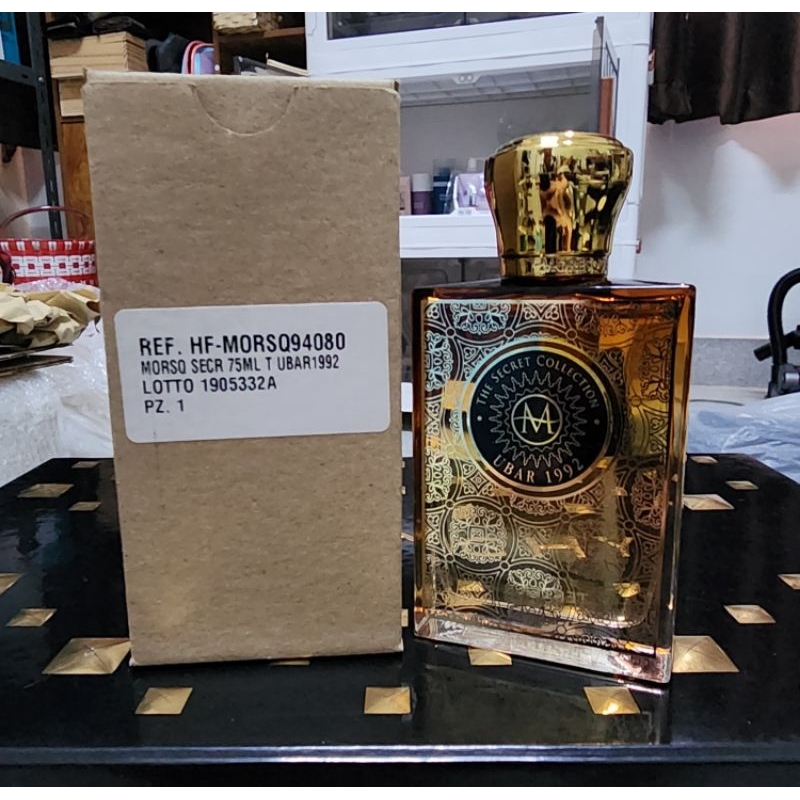 กล่องเทส Moresque The scret collection UBAR 1992 eau de parfum 75ml ...