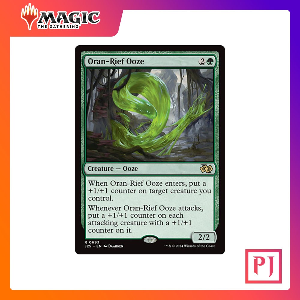 [MTG] Oran-Rief Ooze [J25] [GREEN] [RARE] [NORMAL] [ENG] (การ์ดเมจิค ...