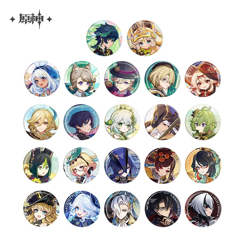 [ พร้อมส่ง / Official ] Genshin Impact Patch Preview Series - Badge เกน ...