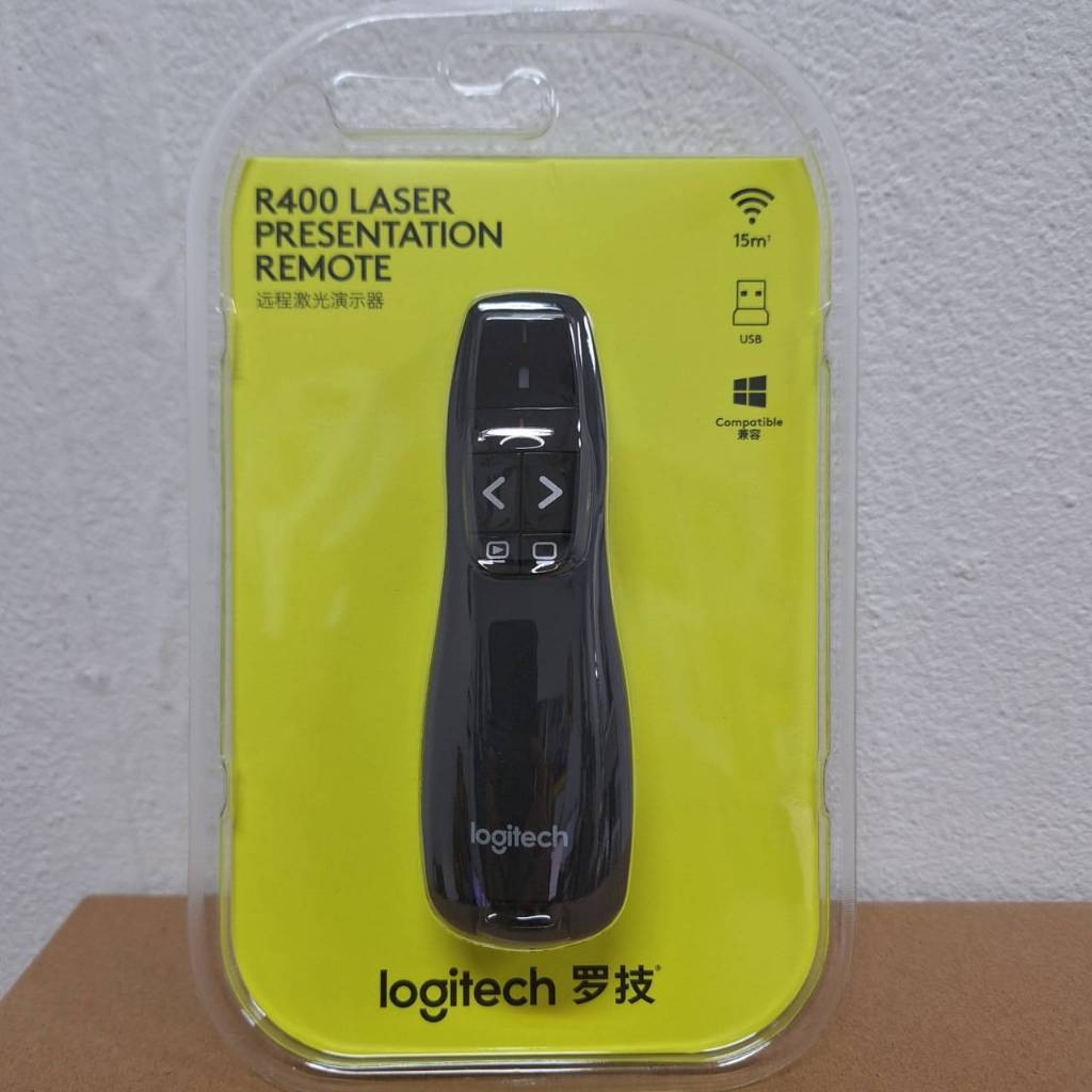 (มีของพร้อมส่งไม่ต้องรอนาน) R400 เครื่องนำเสนองาน Wireless remote ...