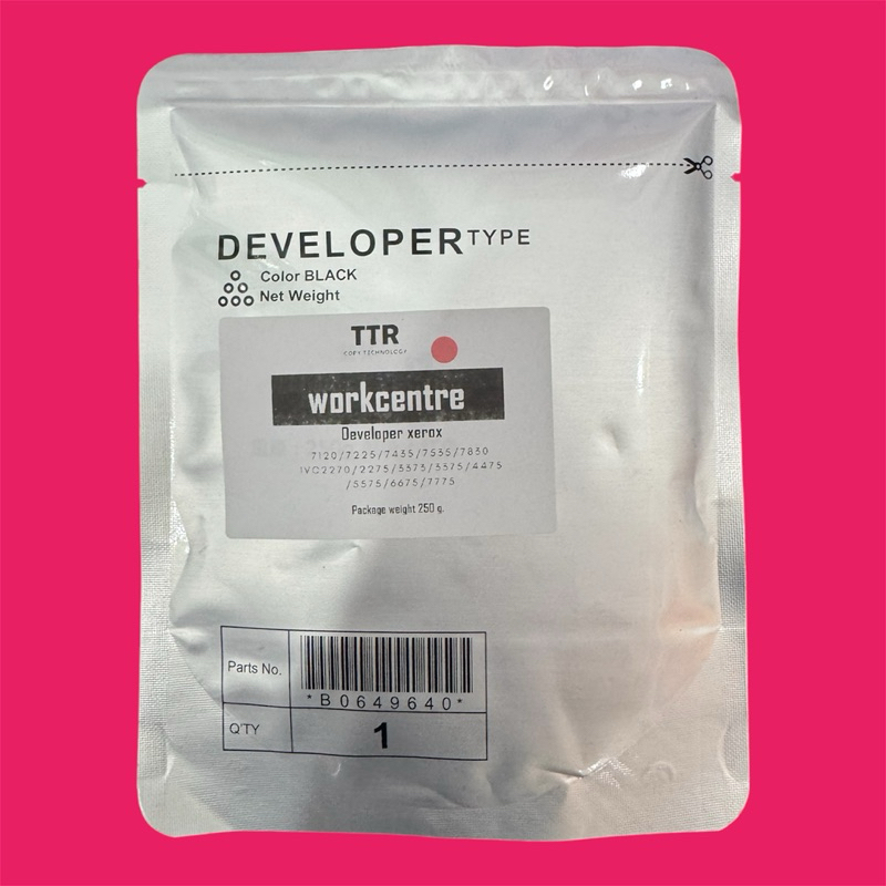 ผงแม่เหล็กสีชมพู (Magenta) Xerox WC7435/WC7556/WC7855/WC7970/AP ...